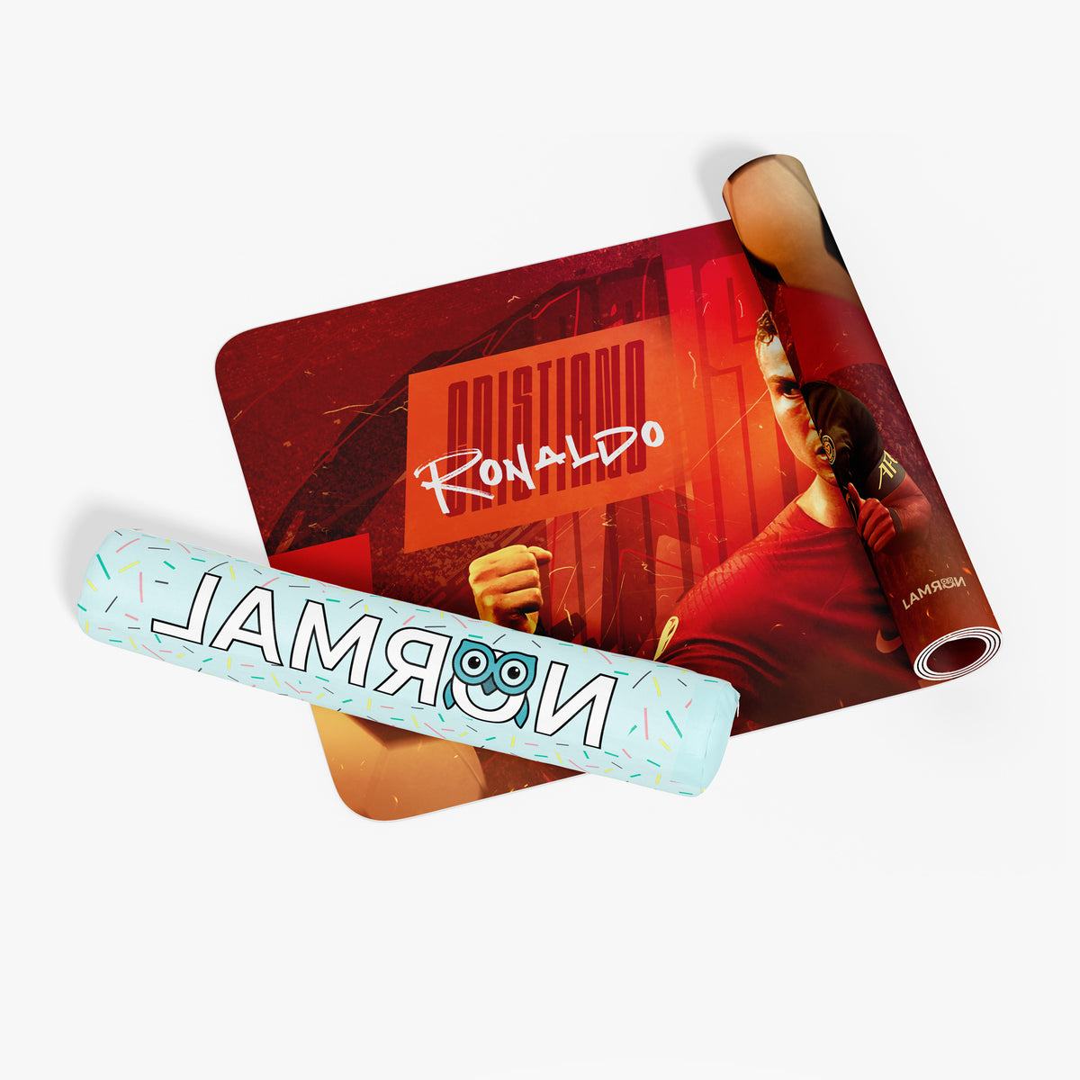 Ronaldo Portugal Football Desk Mat | Desk Pad | Mousepad – Lamron.co