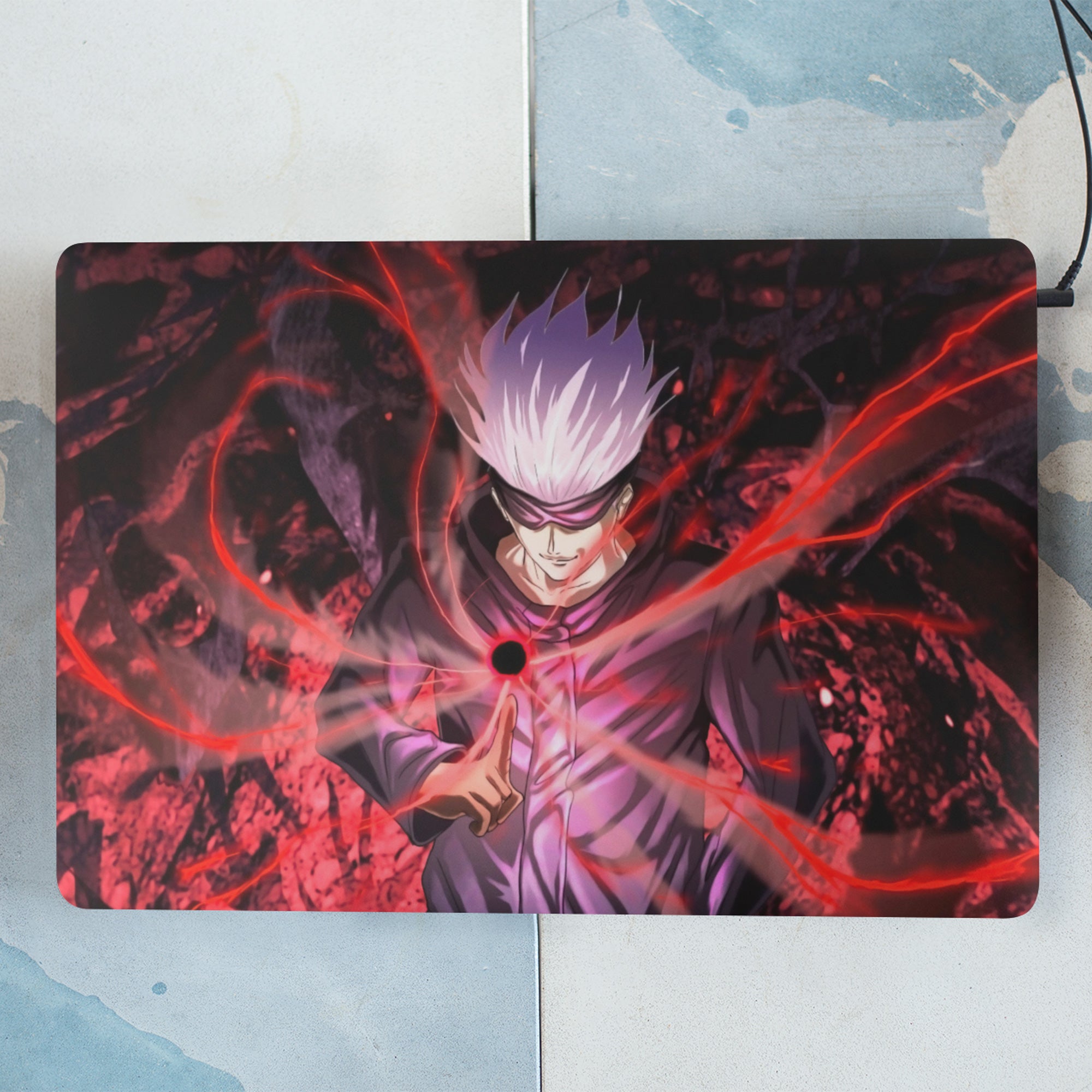 Satoru Gojo Jujutsu Kaise Laptop Skin – Lamron.co
