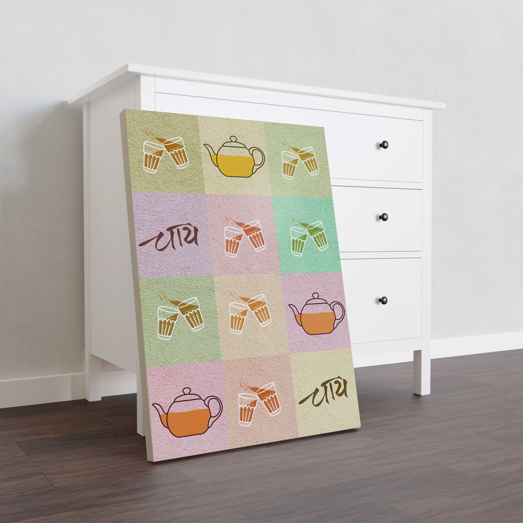 Chai and Tea | Chai Banner Framed Poster(Wall Art) – Lamron.co