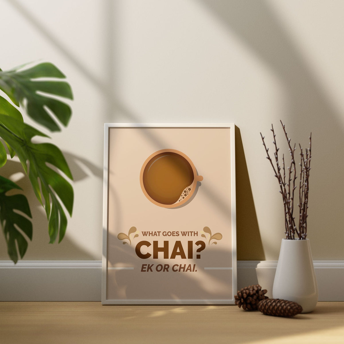 Chai and Tea | Chai Special Framed Poster(Wall Art) – Lamron.co