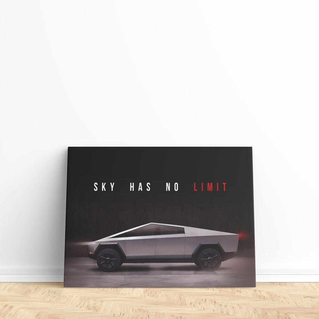 Elon Musk | Elon Musk No Limit Framed Poster(Wall Art) – Lamron.co