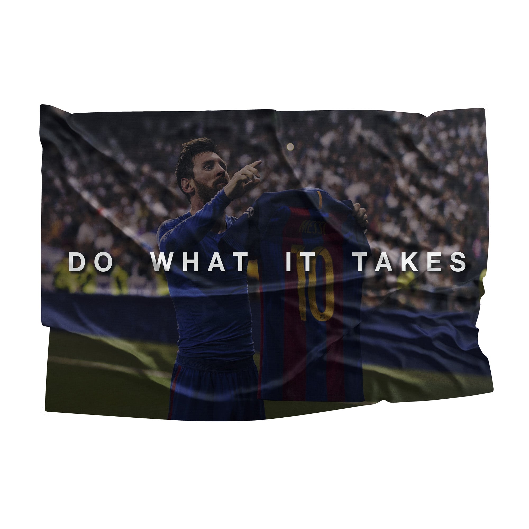 Football Flag | Messi Quotes Flag – Lamron.co