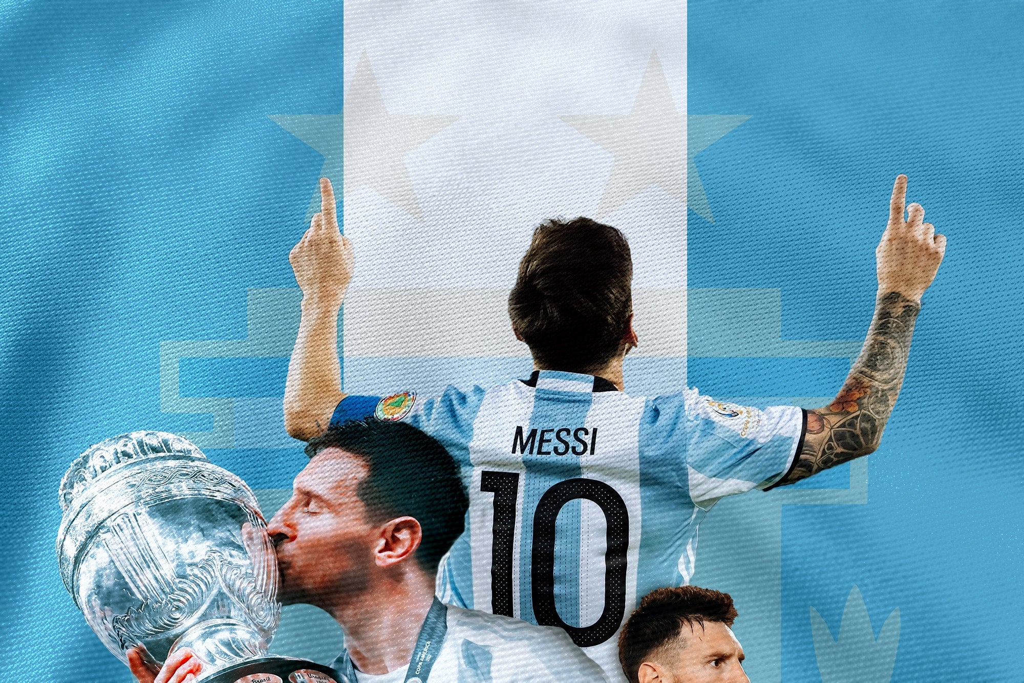 Football Flag | Messi Argentina Legend Flag – Lamron.co