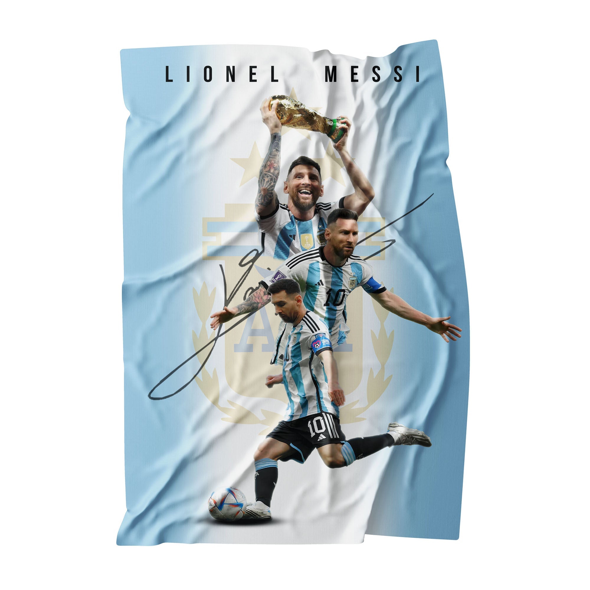 Football Flag | Messi Legend World Cup Winner 2022 Flag – Lamron.co