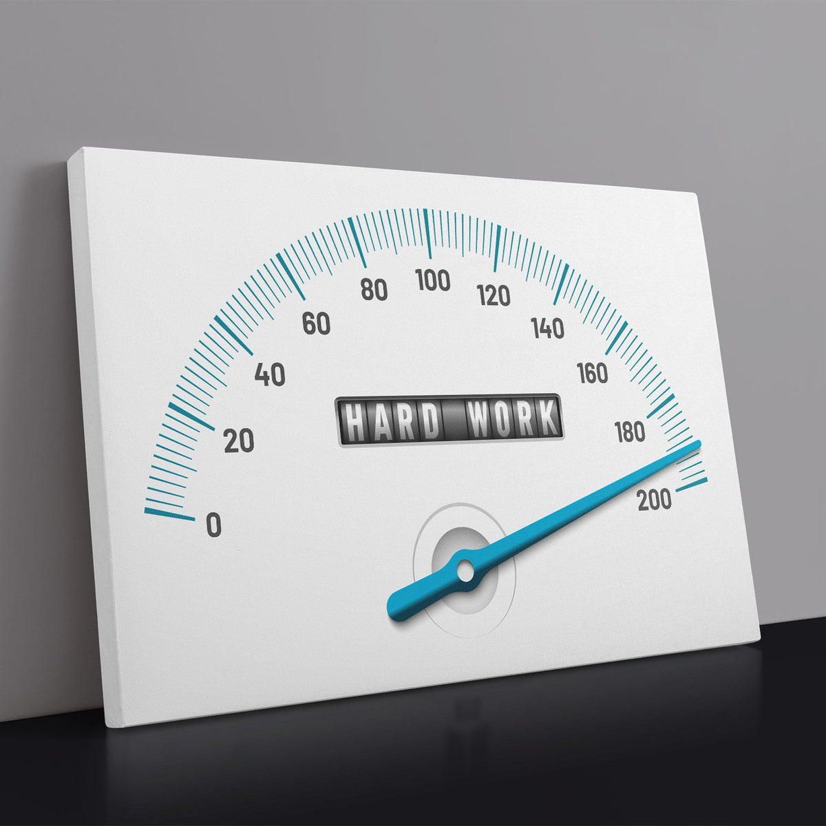 Motivation | Hard Work at Top Speed Framed Poster(Wall Art) – Lamron.co