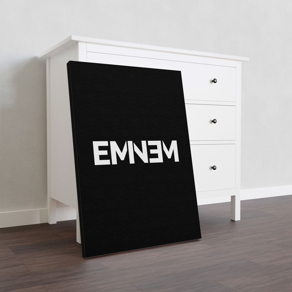 Rapper | Eminem Simple Art Framed Poster(Wall Art) – Lamron.co