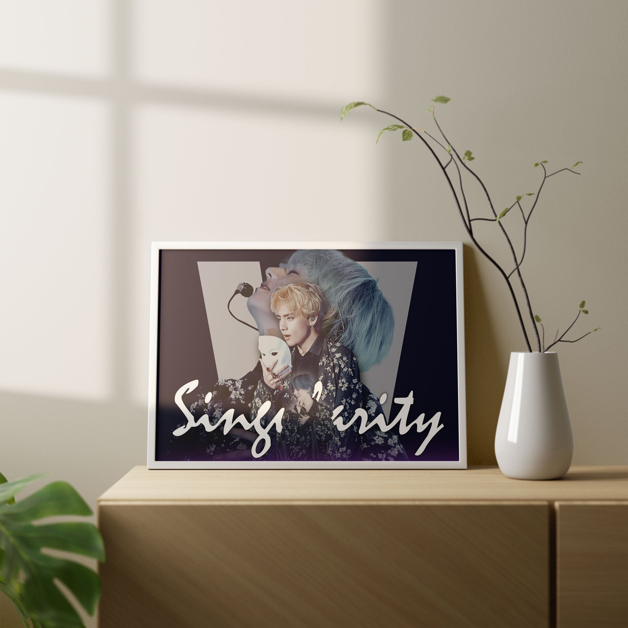 TV-Series | Singularity BTS Banner Framed Poster(Wall Art) – Lamron.co